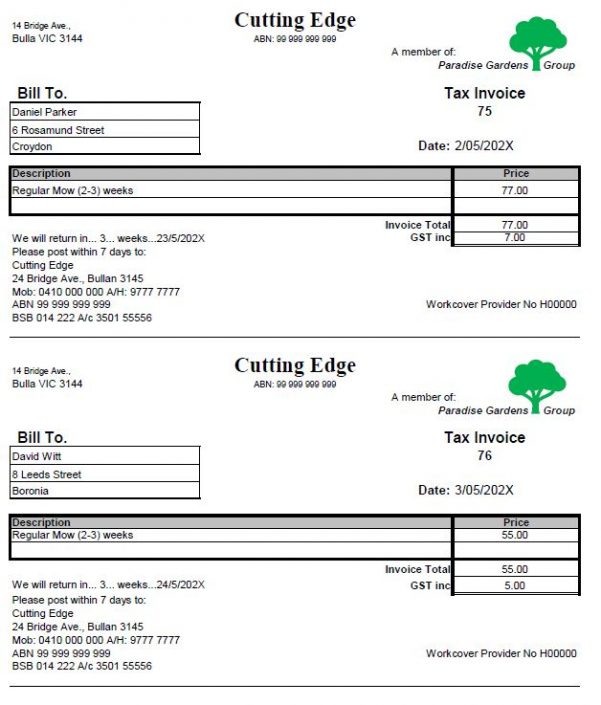 ABBS Customer Invoices 67 – 90 – ABBS LMS
